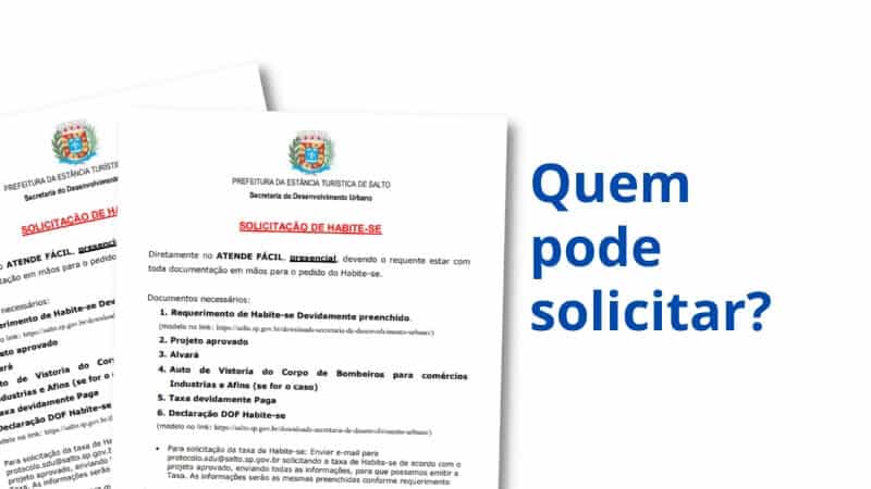 Habite-se: veja como emitir esse documento - CashMe